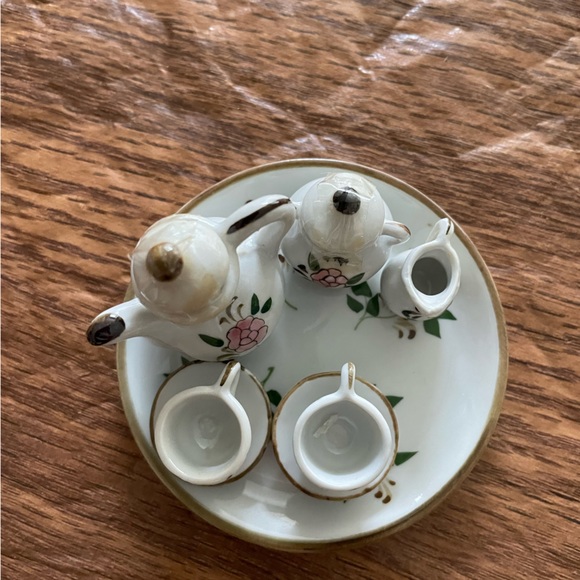 Toys | 1 Piece Vintage Miniature Porcelain Tea Set Doll Tea Set | Poshmark